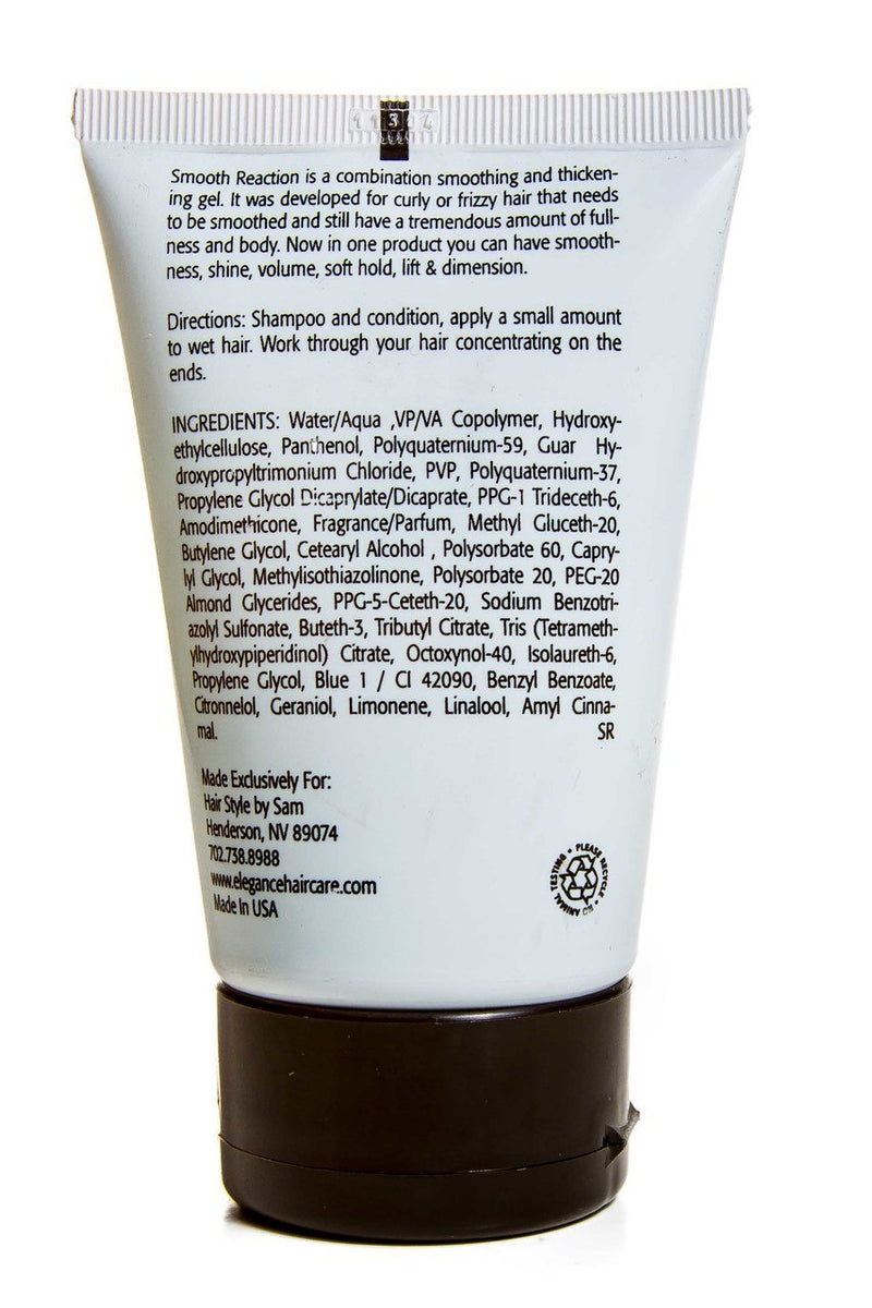 5 in 1 Smooth Reaction Styling Gel 4 oz. MADE IN U.S.A. – Elegance Hair ...